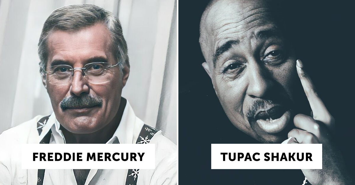 An artist uses artificial intelligence to create pictures of famous ...